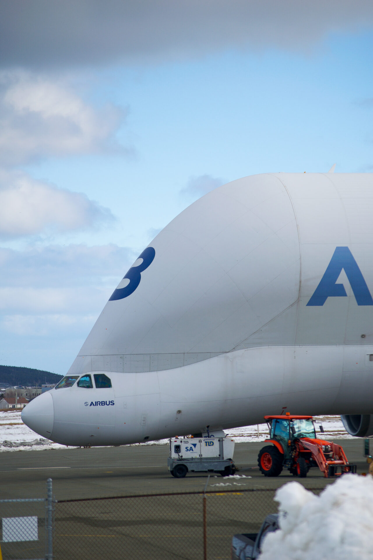 Airbus Beluga At St. John's Airport YYT - NEWFOUNDLAND BUZZ