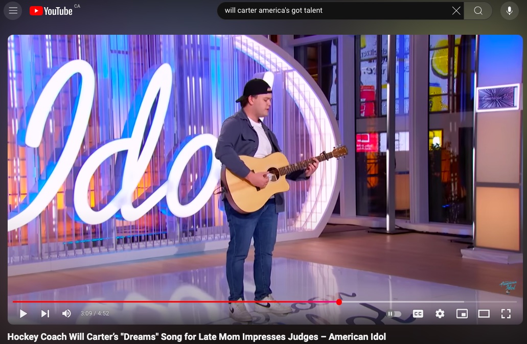 Will Carter From Newfoundland On American Idol - NEWFOUNDLAND BUZZ